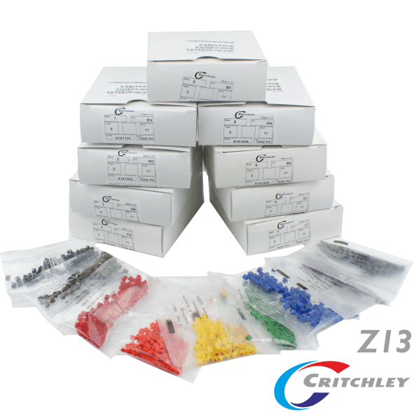 Express Electrical - Critchley Z-Type Size 13 Markers Colour Coded Boxes