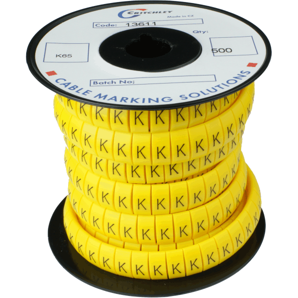 Express Electrical - Critchley K-Type Markers Black on Yellow